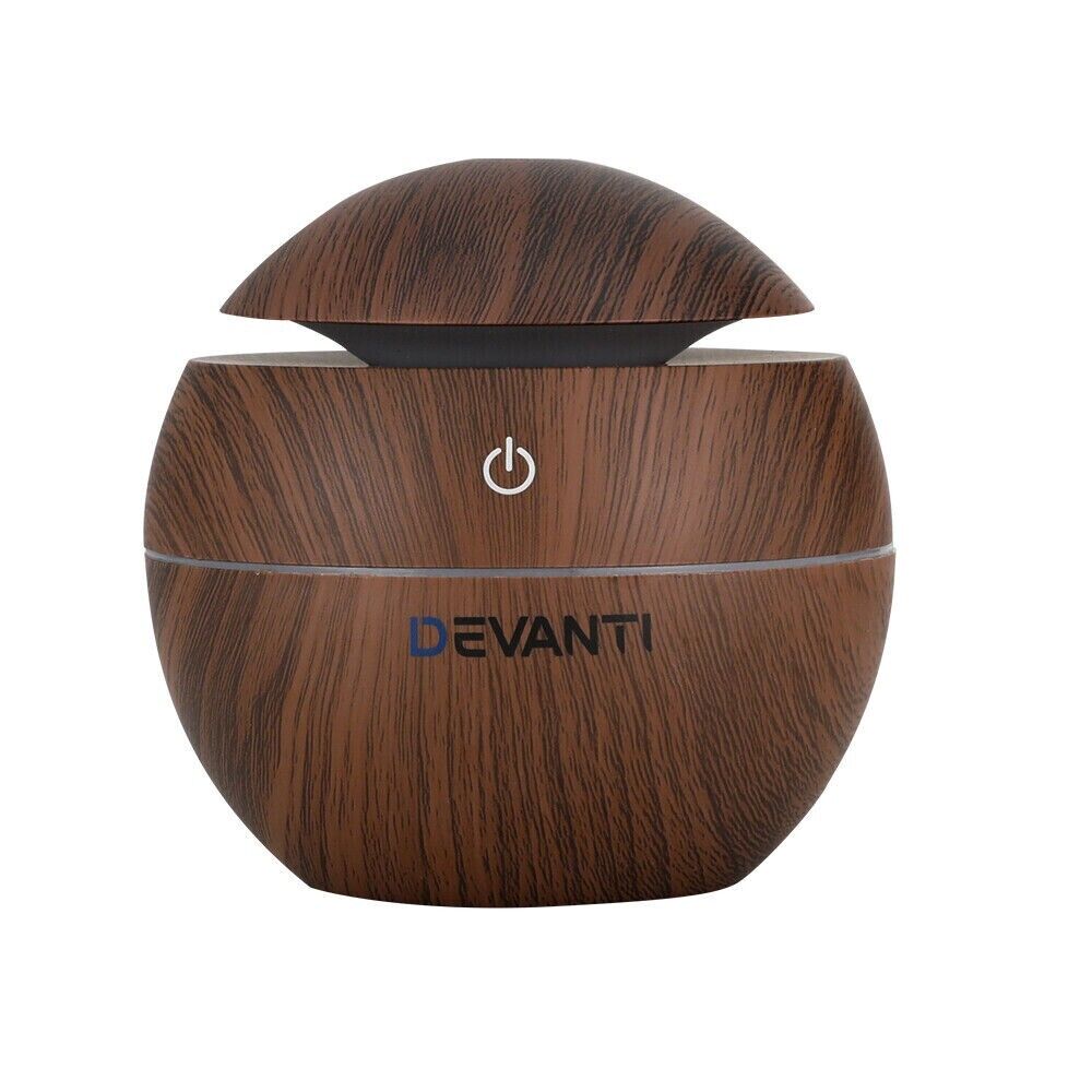 Devanti Aroma Diffuser Aromatherapy Essential Oils Air Humidifier LED ...