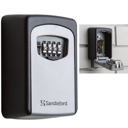 Sandleford Combination Lock Wall Mount Key Safe Storage Box Outdoor Se